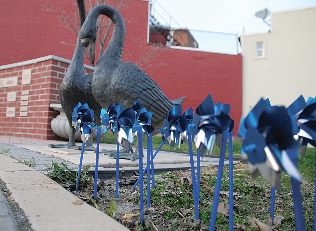 Ribbons, pinwheels have meaning | News, Sports, Jobs - The Sentinel